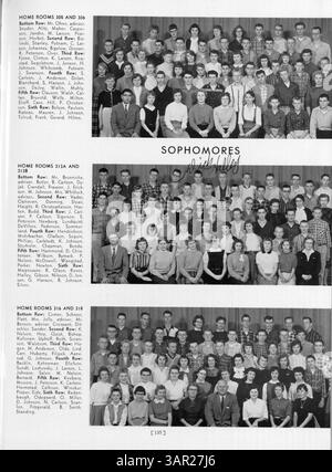 This 1958 yearbook from Roosevelt High School, Sagamore, commemorates ...