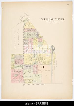 This 1909 edition of the Plat Book of St. Louis County provides detailed maps of land ownership ...