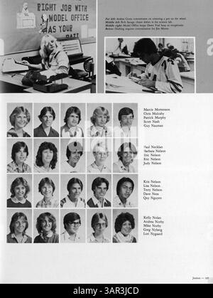 Park Center High School’s 1981 yearbook features a year of academic ...