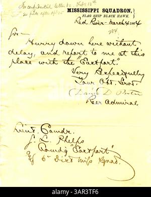 A letter dated March 7, 1864, from John and Sally Kesterson of ...