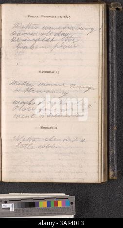 This diary, housed at University of Oregon Libraries, includes detailed ...