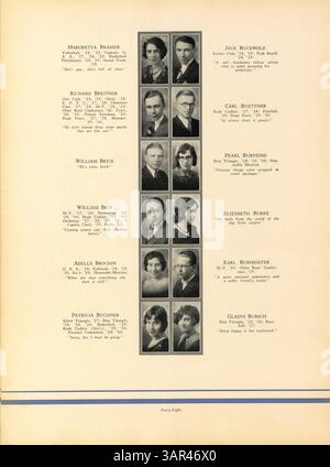 North High School's 1930 Polaris yearbook chronicles the diverse range ...