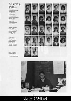The 1988 Oxbow Creek Elementary School yearbook offers a comprehensive ...