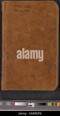This diary from August 1, 1880, to January 4, 1884, consists of ...