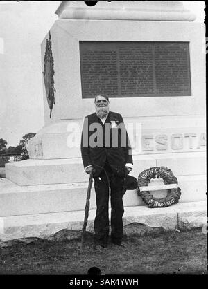 The First Minnesota regiment in Gettysburg National Military Park ...