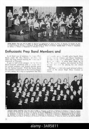 The 1956 Wayzata High School Yearbook, 'The 1956 Wayako,' serves as a ...
