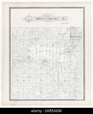 Map of Clay County, Missouri Stock Photo - Alamy