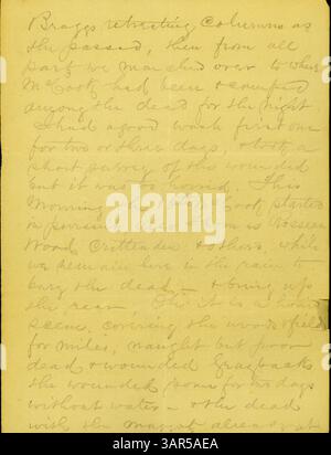 James E. Love's letter from October 4, 1861, laments his regiment's ...