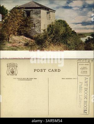 The Old Block House at Fort Snelling in Minnesota is a historical site ...