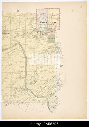 The 1909 Plat Book of St. Louis County, Missouri includes detailed maps ...