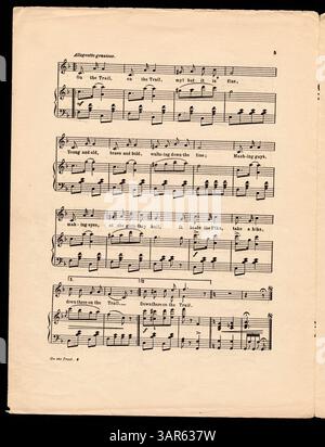 This digitized document, titled 'On the Trail,' from the University of ...