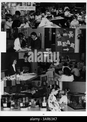 This 1988 yearbook from Oxbow Creek Elementary School records the ...