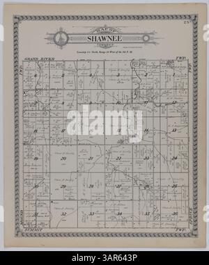 This standard atlas of Bates County, Missouri, contains detailed maps ...
