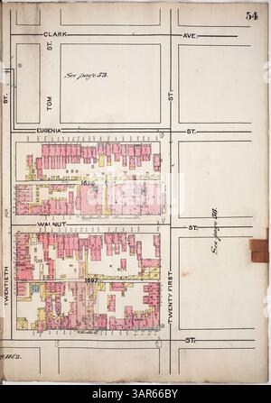 This fire insurance map from A. Whipple & Co. provides detailed ...