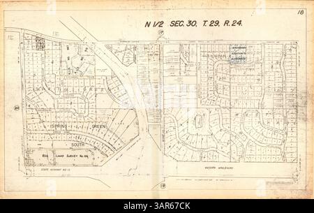 This Atlas features a complete set of plat maps for Golden Valley ...