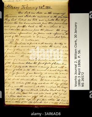 A journal entry from the Clark Family Collection, dated October 13 ...