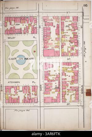 This fire insurance map from A. Whipple & Co. provides detailed ...