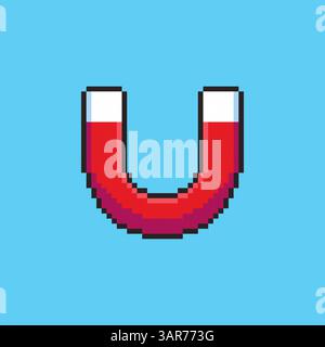 Pixel art magnet game asset design Stock Vector Image & Art - Alamy
