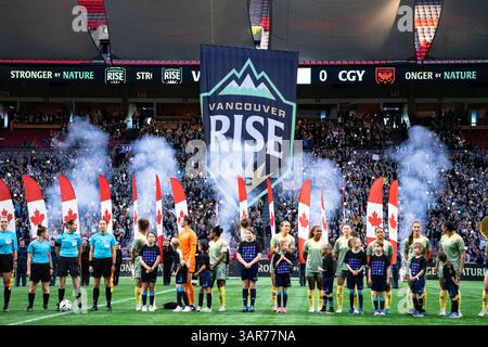 Ceremony before the Northern Super League Final Match between Vancouver ...