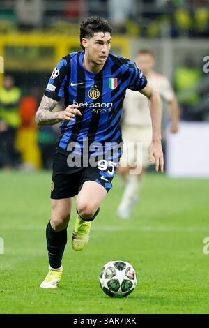 Mailand, Italien. 16th Apr, 2025. 16.04.2025, Inter Mailand vs. FC Bayern München, UEFA ...