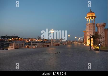 Partial view of the Chambal River Front, Kota, Rajasthan Stock Photo ...