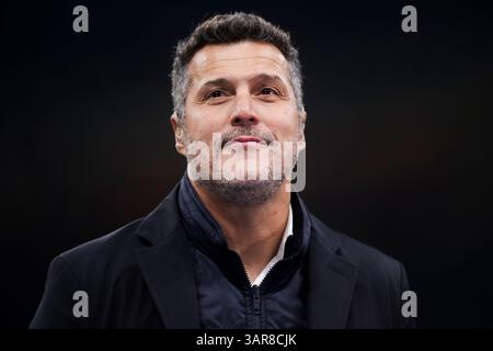 Julio Cesar looks on prior to the UEFA Champions League 2025/26 league ...