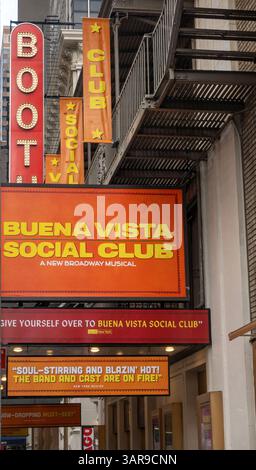 Buena Vista Social Club at the Schoenfeld theatre on Broadway in ...