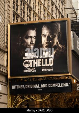 Othello Staring Denzel Washington And Jake Gyllenhaal At The Ethel