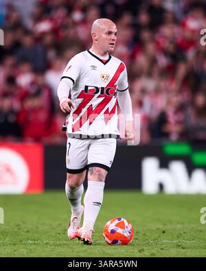 Isi Palazon of Rayo Vallecano during the La Liga EA Sports match ...