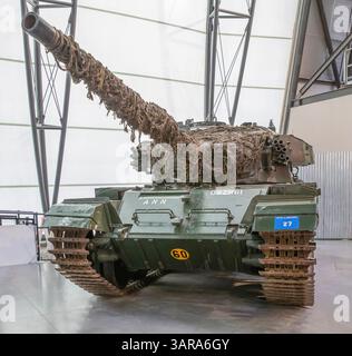 The Centurion Mk V is a British main battle tank, exhibited at the ...