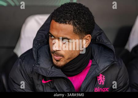 Levi Colwill of Chelsea FC during the Premier League match between ...