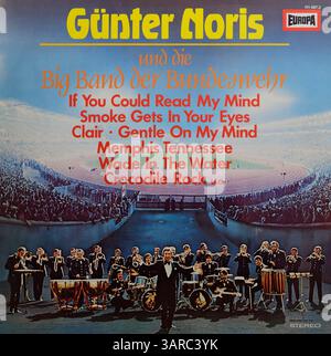 Vintage vinyl record cover, Günter Noris and the Bundeswehr Big Band ...