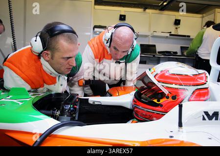 Motorsports, Vitantonio Liuzzi, ITA, in the Force India VJM02 race car ...