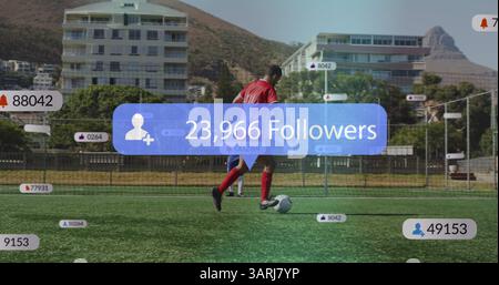 soccer players - female and male at soccer stadium. ready for game in ...