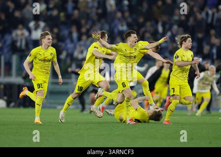 Bodo Glimt celebrates passage to the europa league semi-finals after ...