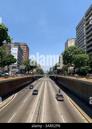Streets of the city of caracas, in Caracas, Venezuela January 30, 2019 ...