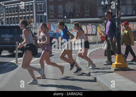 Cambridge, Ma, USA. 17th Apr, 2025. Harvard University and Harvard ...