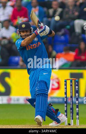 India's Virat Kohli batting during the match against the Chairmans X1 ...