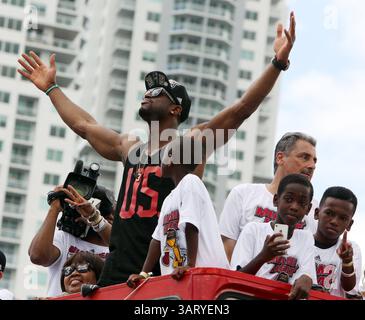June 6, 2013 - Miami, FL, USA - The Miami Heat's Dwyane Wade before the ...