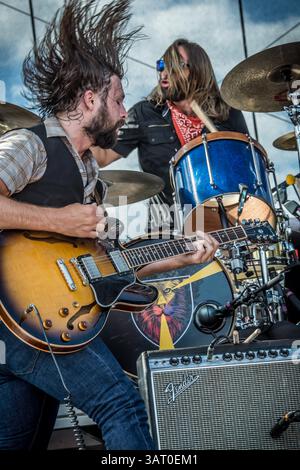 Grace Potter, Matt Burr, Benny Yurco, Scott Tournet and Michael ...