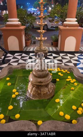 The House of MG heritage hotel entrance Ahmedabad Gujarat India Stock ...