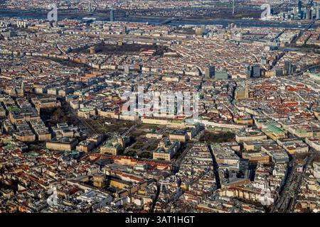 Aerial View Of Vienna City Skyline Stock Photo - Alamy