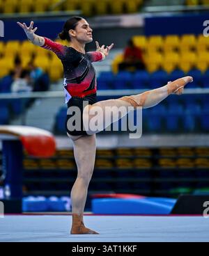 Doha, Qatar. 17th Apr, 2025. Matteo Giubellini of Switzerland competes ...
