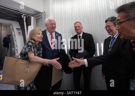 New U.S. Ambassador to Japan George Edward Glass arrives at the prime ...