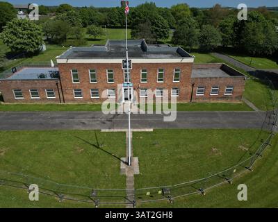 WW2 Military Architecture, station headquarters Former RAF Binbrook WW2 ...