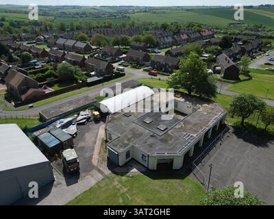 WW2 Military Architecture, guardroom Former RAF Binbrook WW2 bomber ...