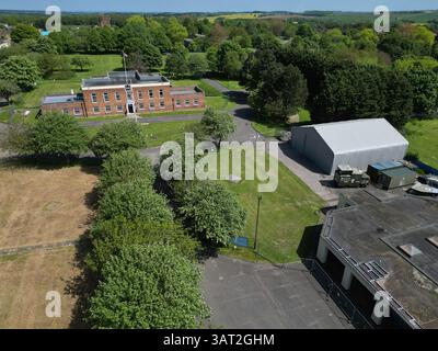 WW2 Military Architecture, station headquarters Former RAF Binbrook WW2 ...