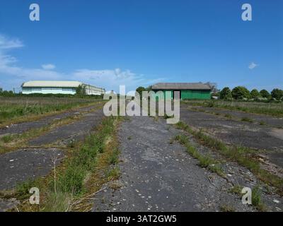 WW2 Military Architecture, C type Aircraft Hangar Former RAF Binbrook ...