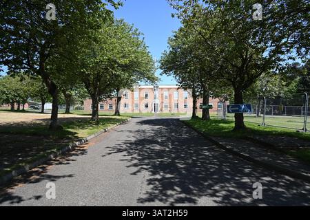 WW2 Military Architecture, station headquarters Former RAF Binbrook WW2 ...