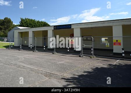 WW2 Military Architecture, guardroom Former RAF Binbrook WW2 bomber ...